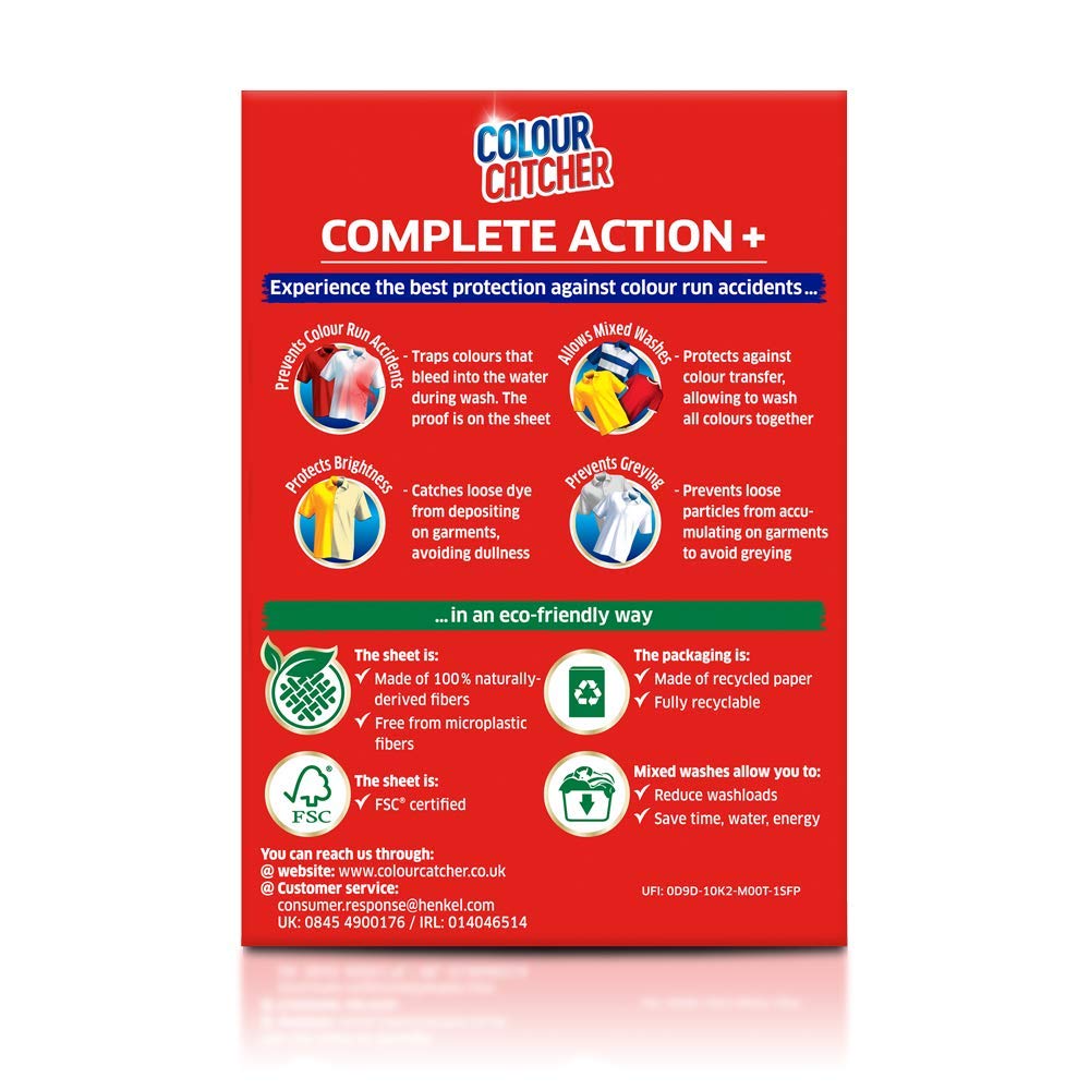 Buy Dylon Colour Catcher Complete Action Laundry Sheets 2 X 40 Sheets