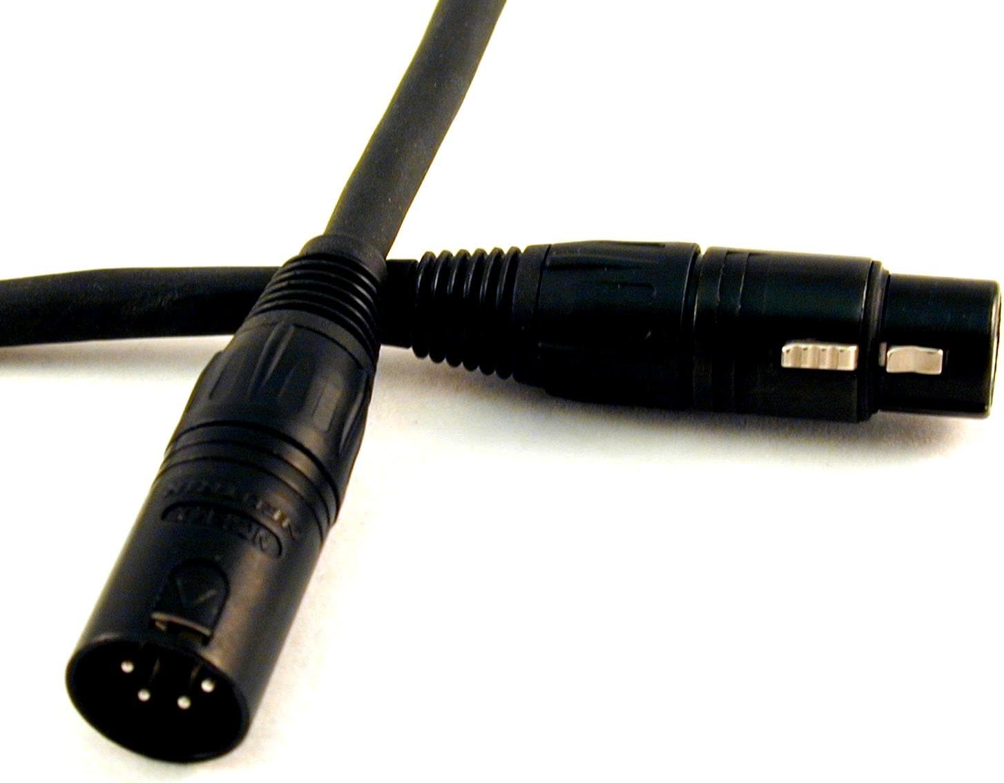 Amazon.com: Conquest Sound DMX5N 6 6-Foot DMX 5 Pin Lighting Cable 110 ...