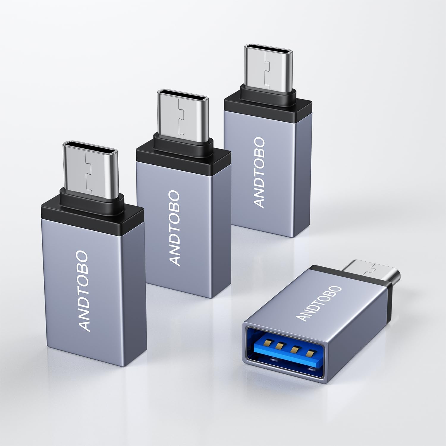 Amazon.co.jp: USB Type C & USB 変換アダプタ【四個セット】, ANDTOBO USB C 変換アダプタ USB3.2 Gen1 Type-C OTGコンバーター ...