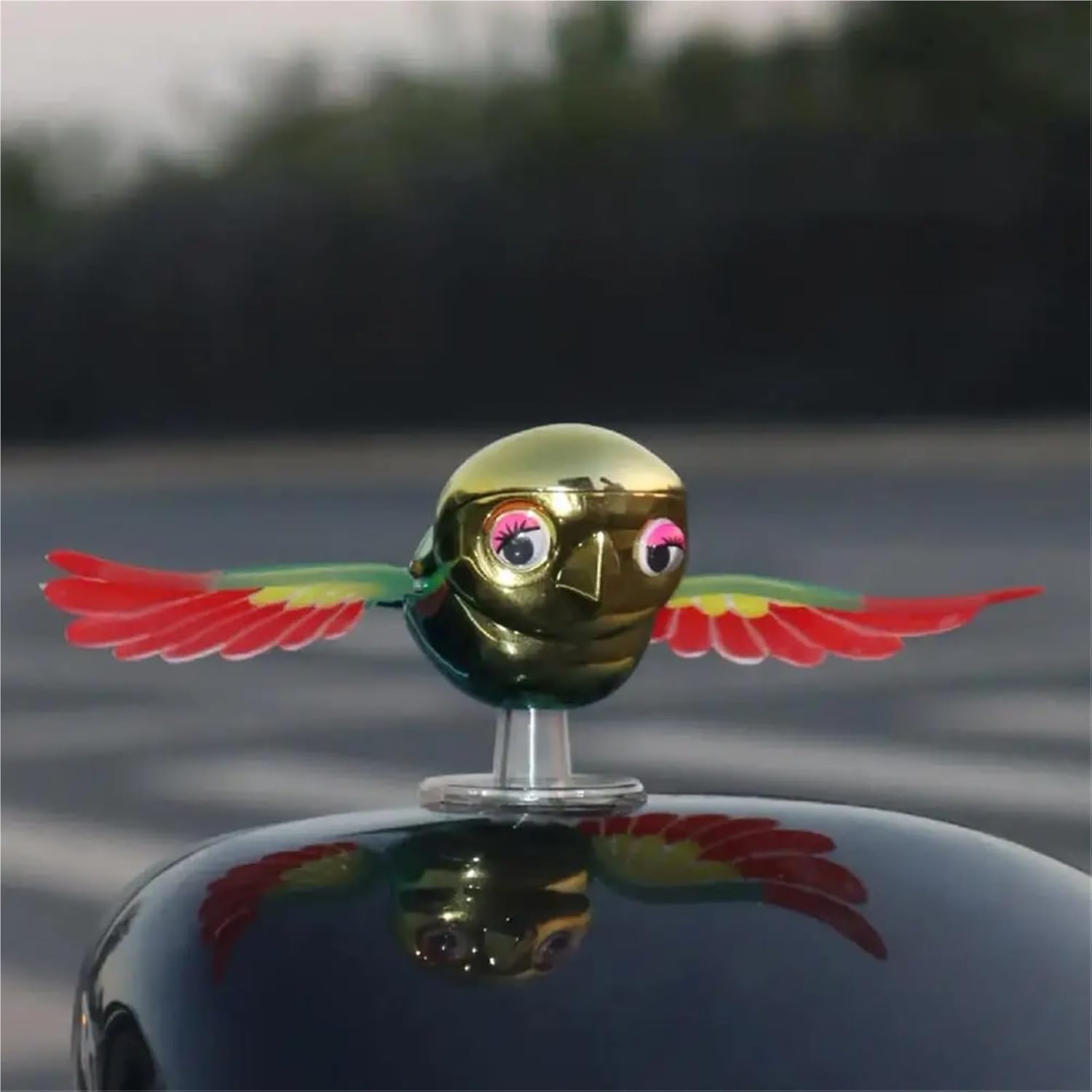 Amazon.com: Simulation Flying Bird Motorcycle Car Creative Ornament ...