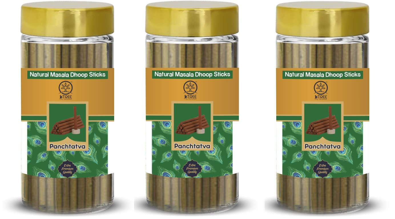 1 Tree Panchtatva Dhoop Sticks - Dhoop Sticks for Pooja - Agarbatti for ...