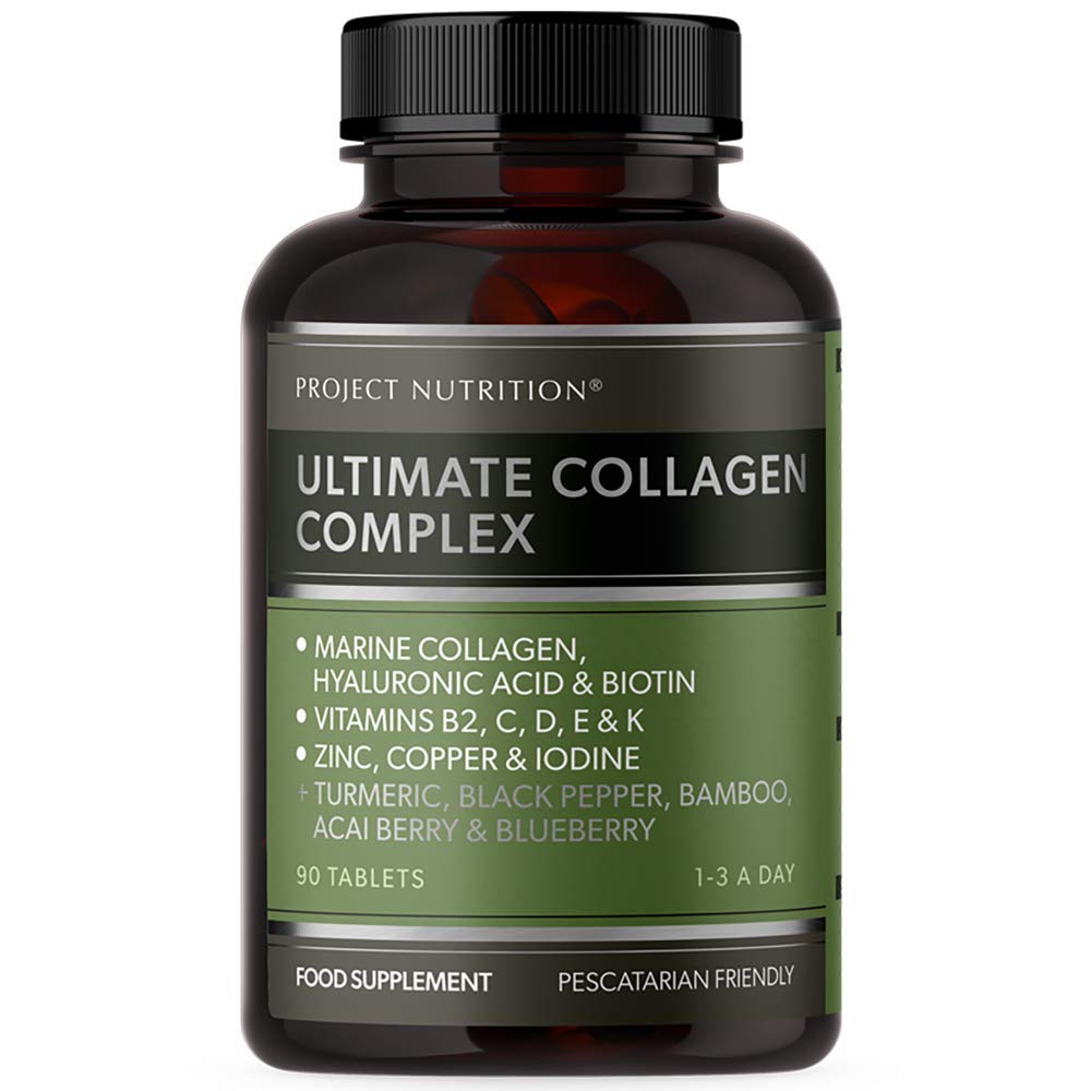 Ultimate Collagen Tablets - 2500mg High Strength Marine Collagen ...