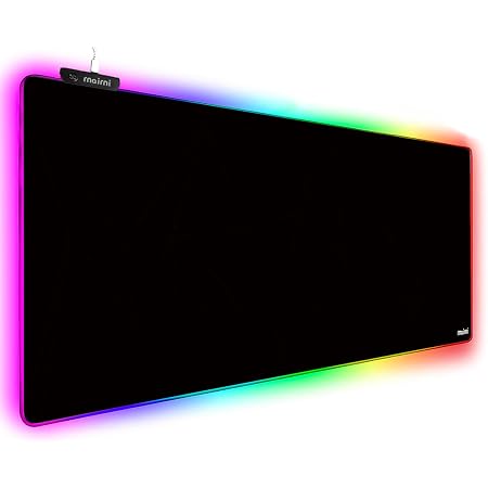 Extended RGB Gaming Mouse Mat 800x300x4mm, 17 Lighting Mode XL Extra ...