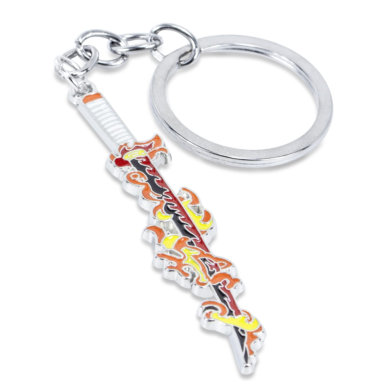 Buy Larmuroki5 inches Metal Anime Keychains & Keyrings, Action Figure ...