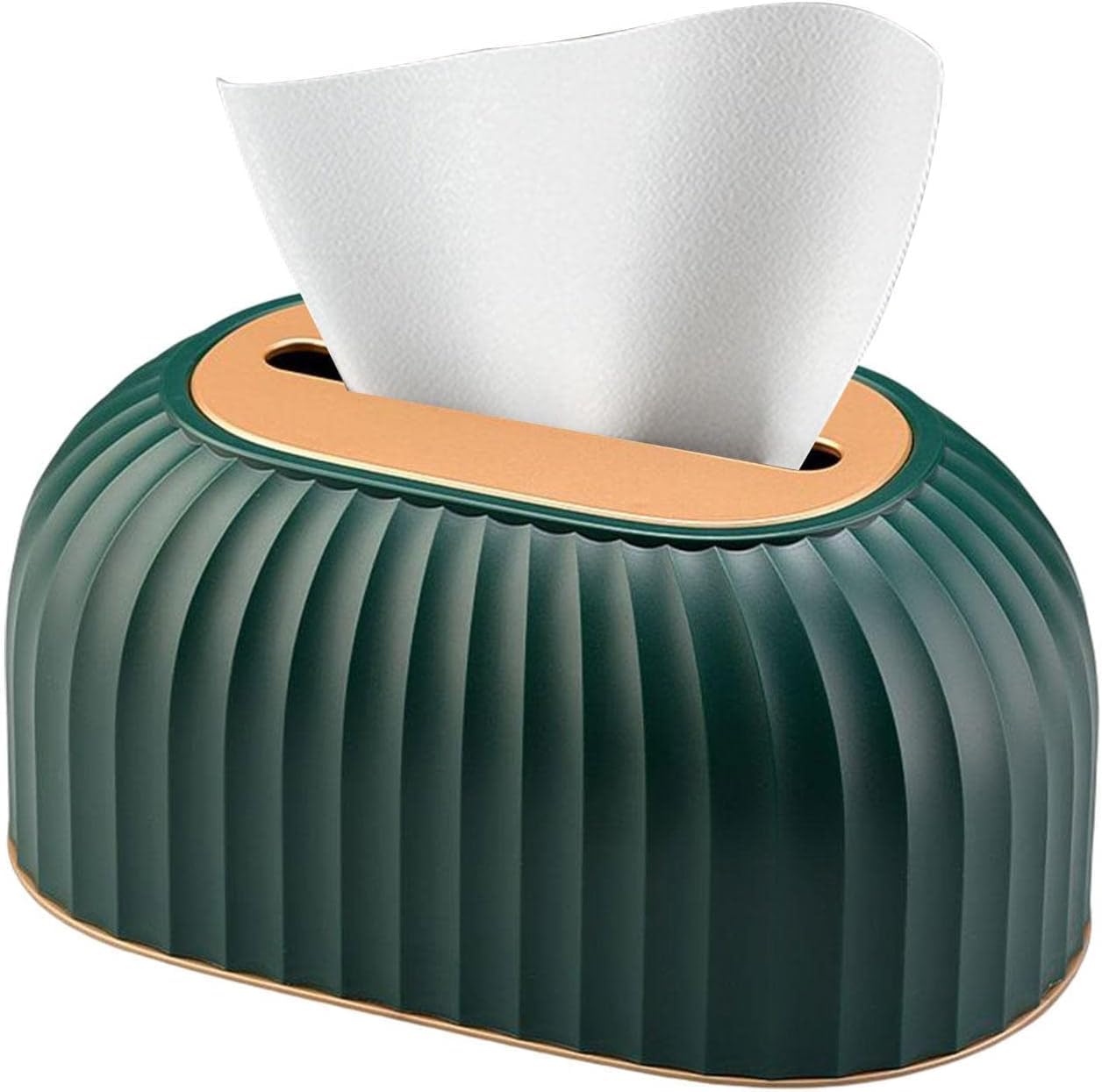 Wrixty Tissue Holder Creative Paper Spring Tissue Box Cover Striped ...