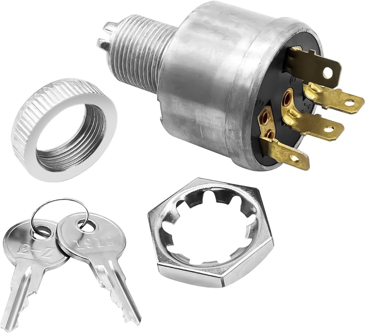 Amazon.com: Panglong EZGO TXT Ignition Switch, Starter Switch with Key ...