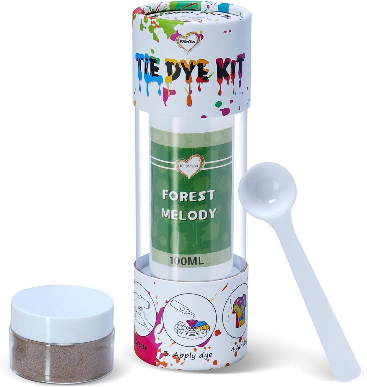 Amazon.com: IOliveYou Tie Dye kit -Undisputed King of Tie Dye Powder ...