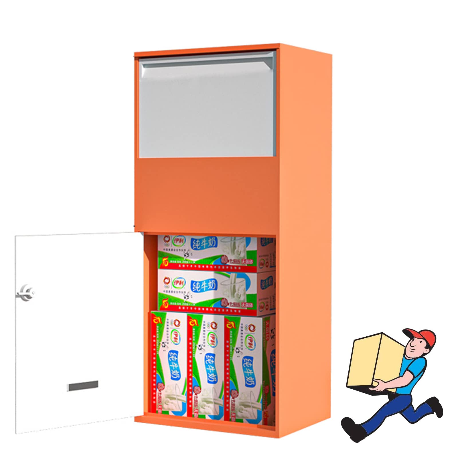 Buy SHEHello Large Package Delivery Mail Parcel Drop Box Lockable ...