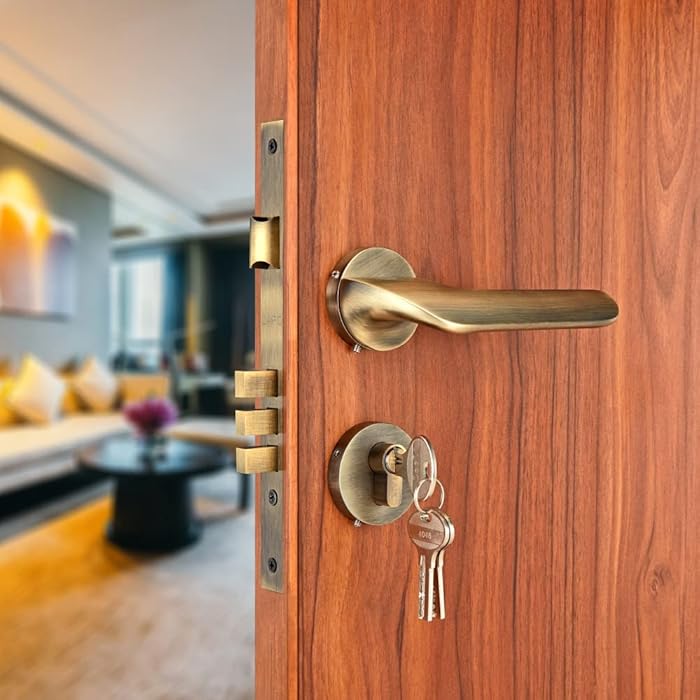 Buy LAPO Heavy Duty Mortise Main Door Lock | Bedroom Door Lock Set with ...