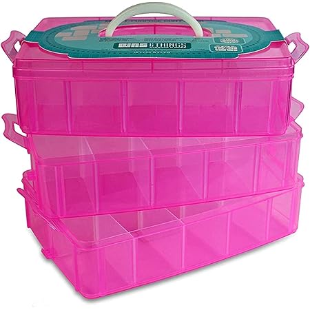 Amazon.com: Sooyee 7 Layers Stackable Storage Container, 70 Adjustable ...