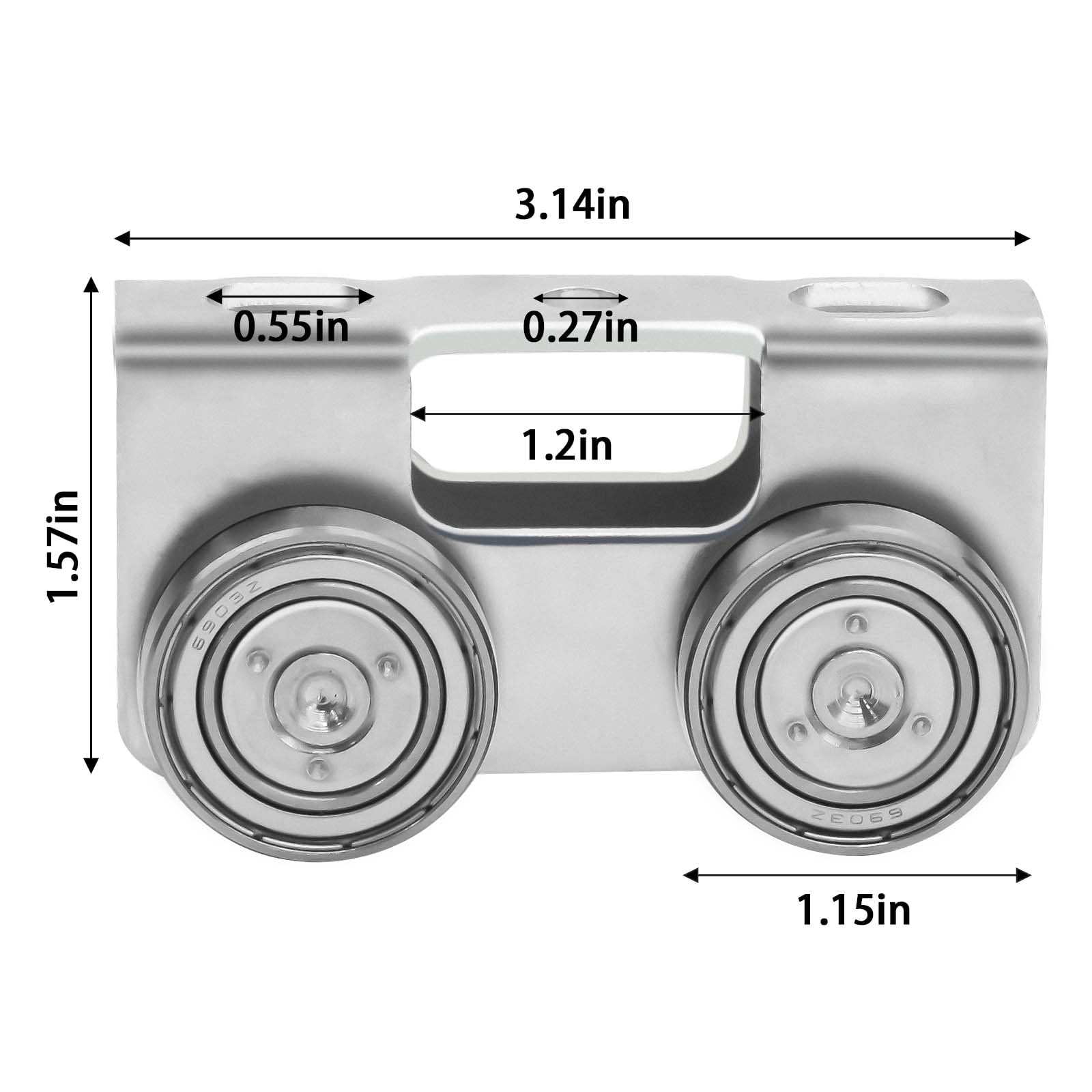 Snapklik.com : P2750-EG Trolley Assembly 4 Wheel Light Duty For Use