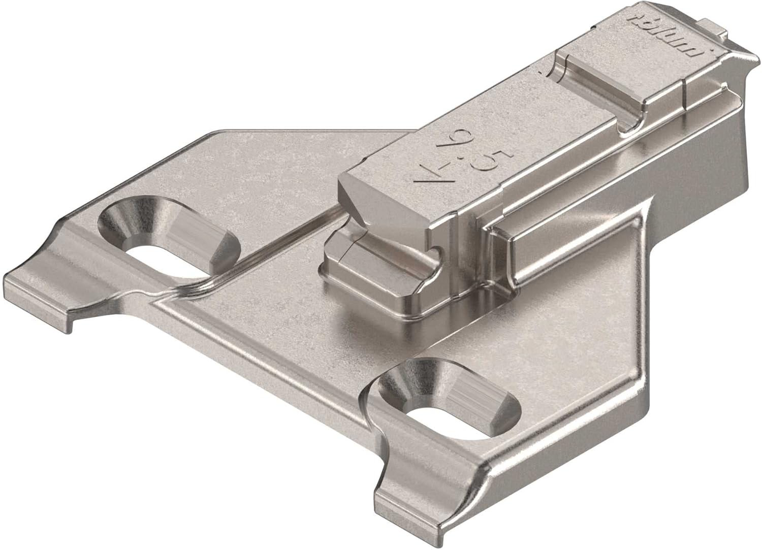 Blum - 3mm - Center Mount Plates - for Face Frame Cabinets - Screw-On ...