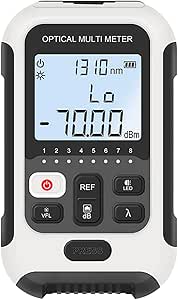 Fiber Optic Cable Tester, Portable Multifunctional 3 in 1 High Accuracy ...