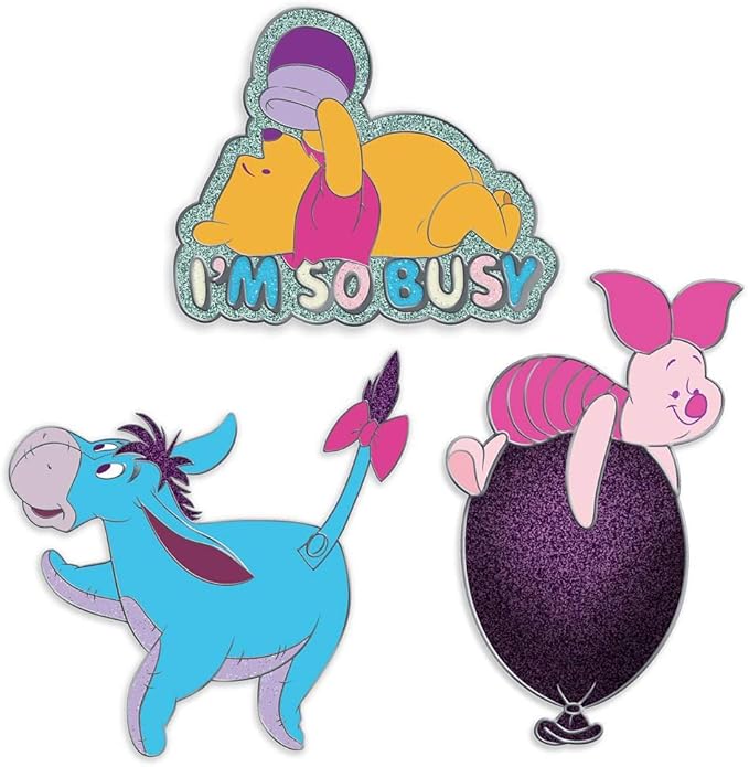 Amazon.com: Disney Winnie The Pooh Pin Set : Clothing, Shoes & Jewelry