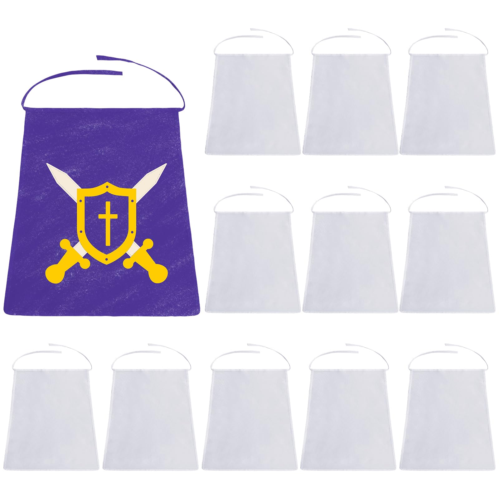 Snapklik.com : 12 Pcs Hero Capes Crafts Canvas Blank Cape To Decorate ...