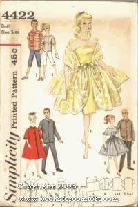 Amazon.com: Wardrobe for Teen Model and Boyfriend Dolls, Simplicity ...