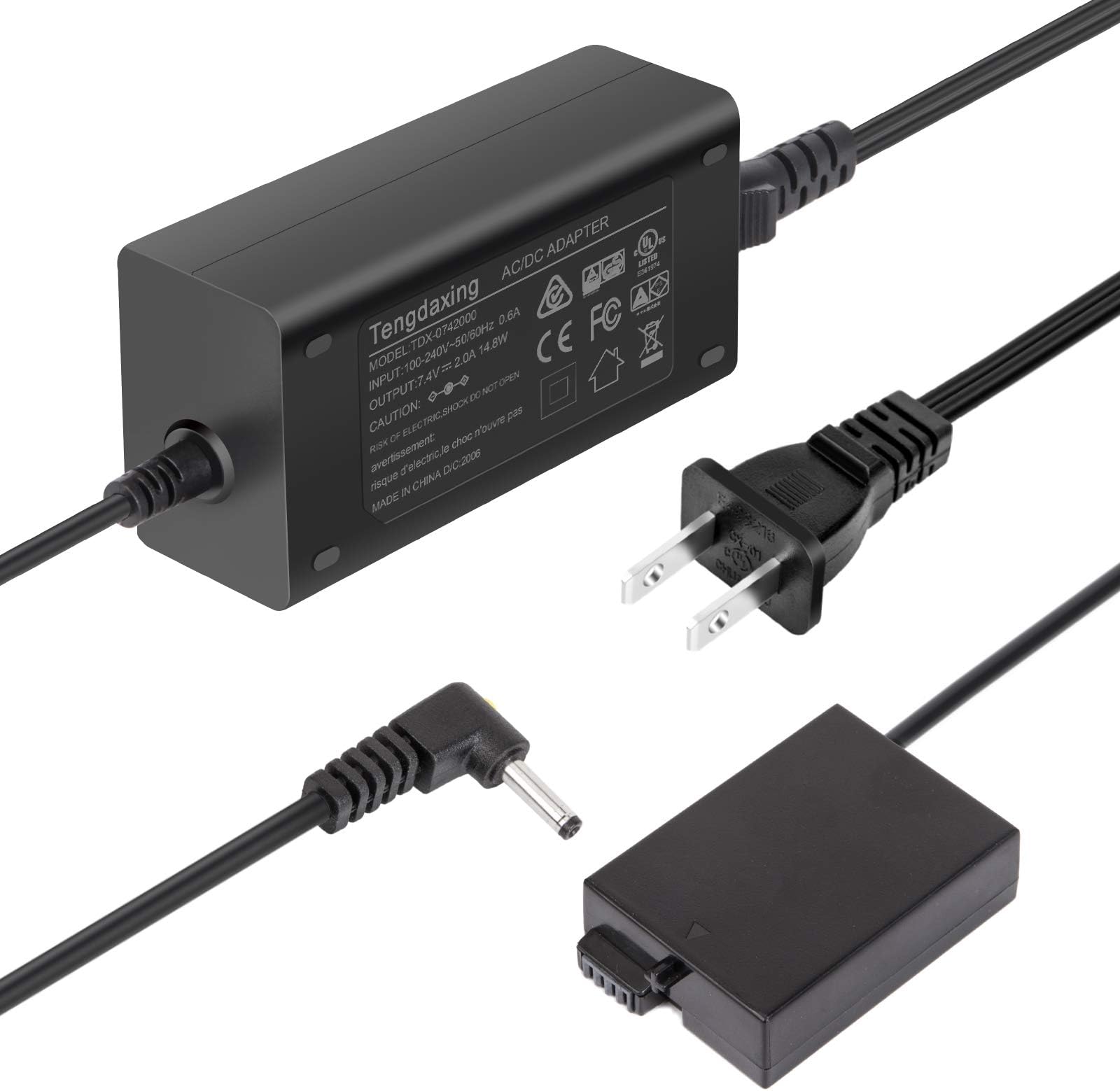 Amazon.com : Adhiper ACK-E8 AC Power Adapter Kit, Replacement DR-E8 DC ...