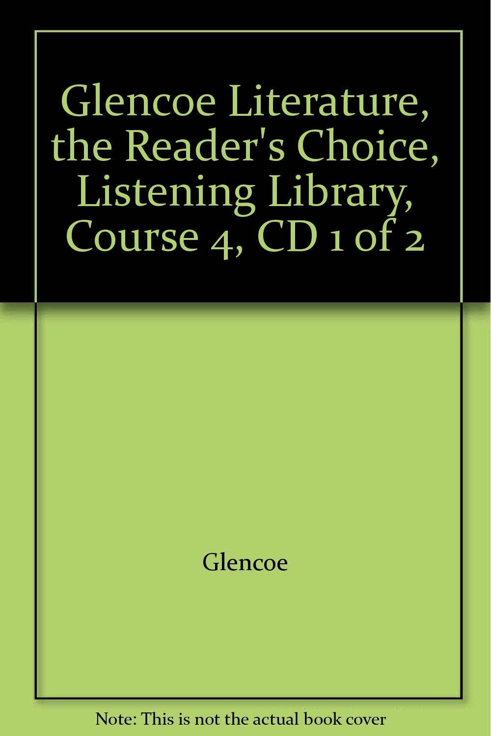 Amazon.com: Glencoe Literature, the Reader's Choice, Listening Library ...