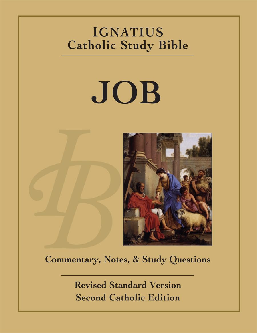 Job (Ignatius Catholic Study Bible): Hahn, Scott, Mitch, Curtis: 9781586178345: Amazon.com: Books