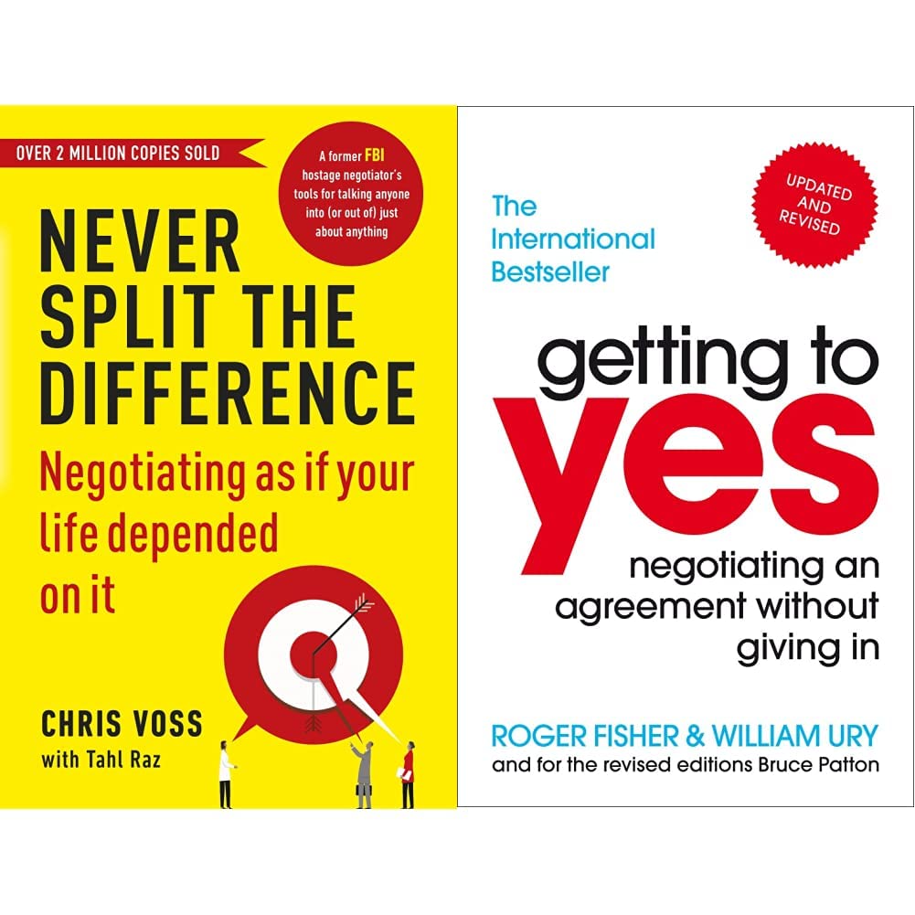 Never Split The Difference + Getting To Yes : Amazon.in: Books
