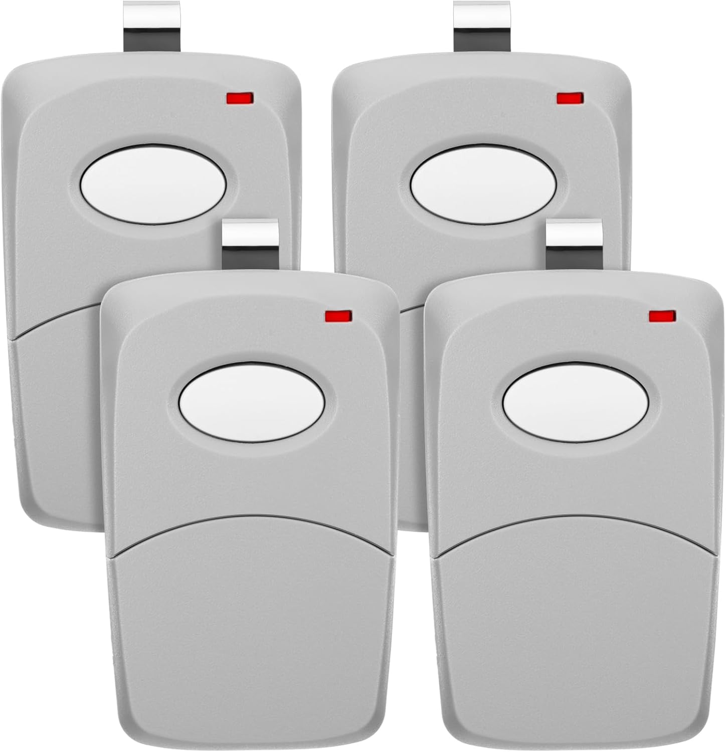 Kingdder 4 Pcs 1 Channel Gate Opener Remote Compatible with Multi Code ...