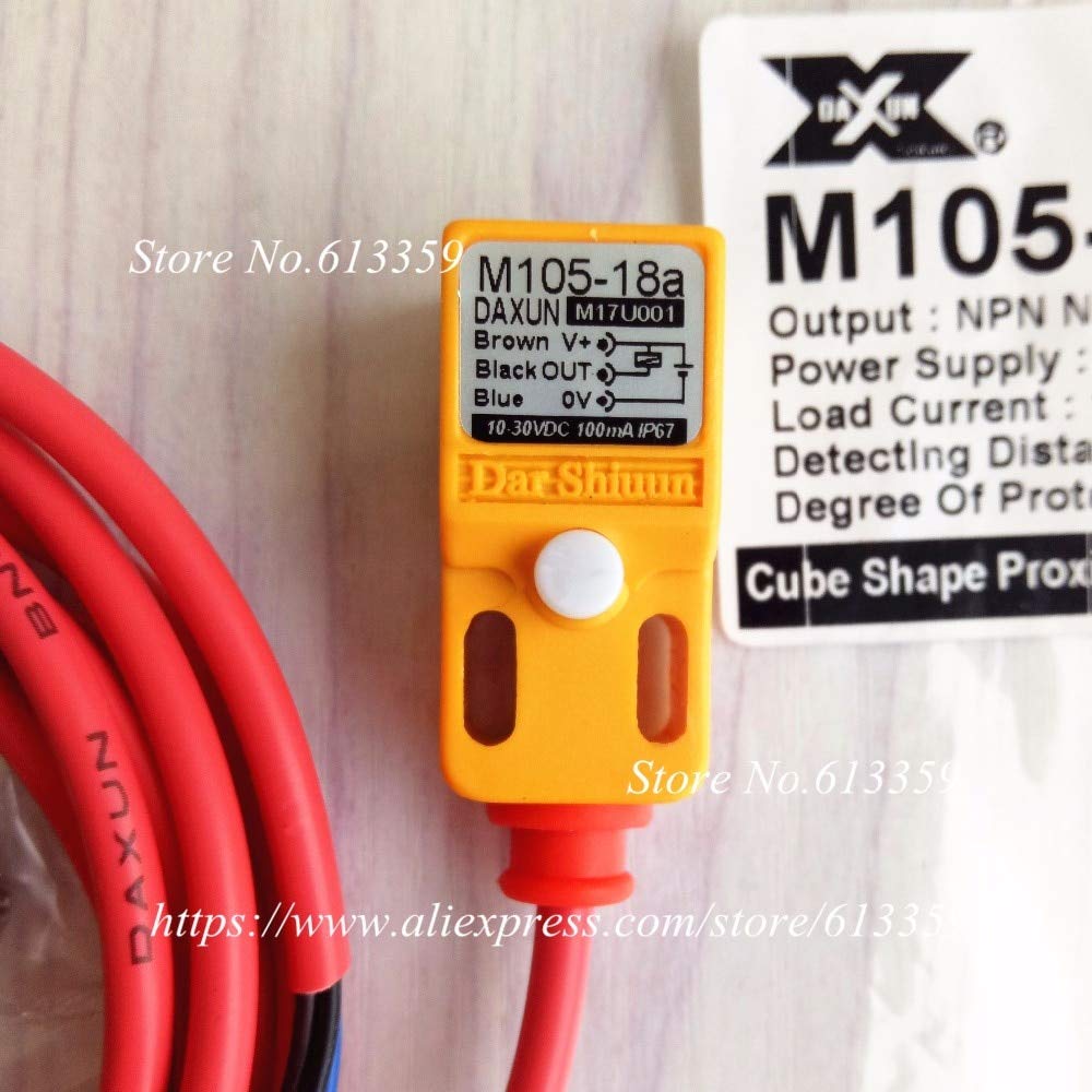 Fevas M105 18a Daxun Proximity Switch Sensor Npn No 10 | Desertcart ...