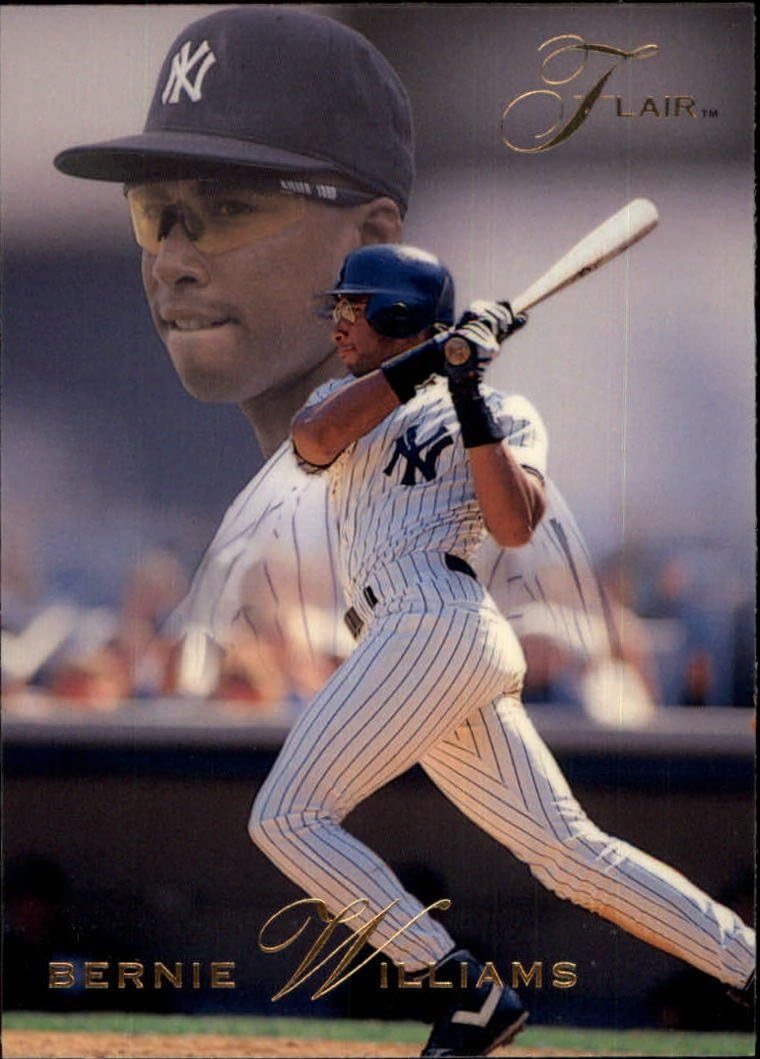 Amazon.com: 1993 Flair Baseball Card #255 Bernie Williams ...