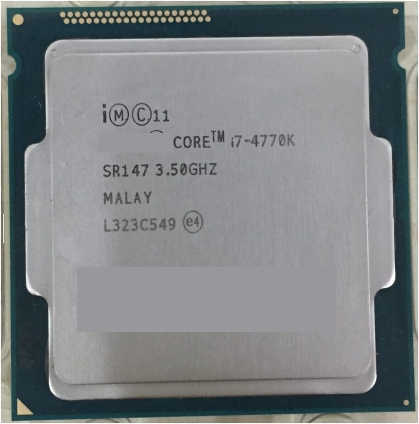 Amazon | コンピューター アクセサリー コア I7 4770K I7-4770K SR147 3.5GHz クアッドコア CPU Intel I7-4770K デスクトップ プロセッサ ...