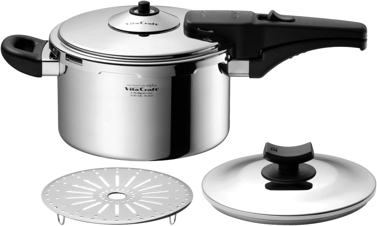 Amazon.com: Vita Craft 0623 Super Pressure Cooker, Alpha 3.5L: Home ...