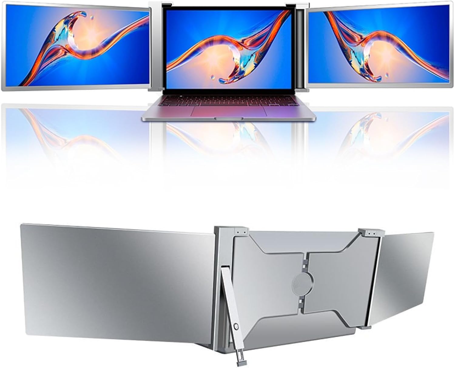 Amazon.com: Yunseity 15.4in Laptop Screen Extender, 1080P Rotatable ...