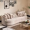Amazon.com: Michael Amini Carmela Mansion Sofa - Almond/Gold : Home & Kitchen