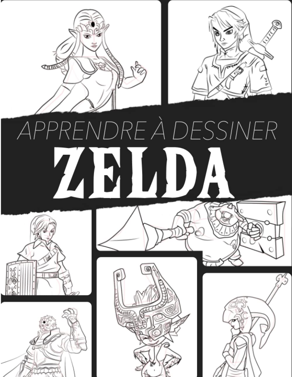 Buy Apprendre à dessiner ZELDA: Une méthode facile pour apprendre à ...