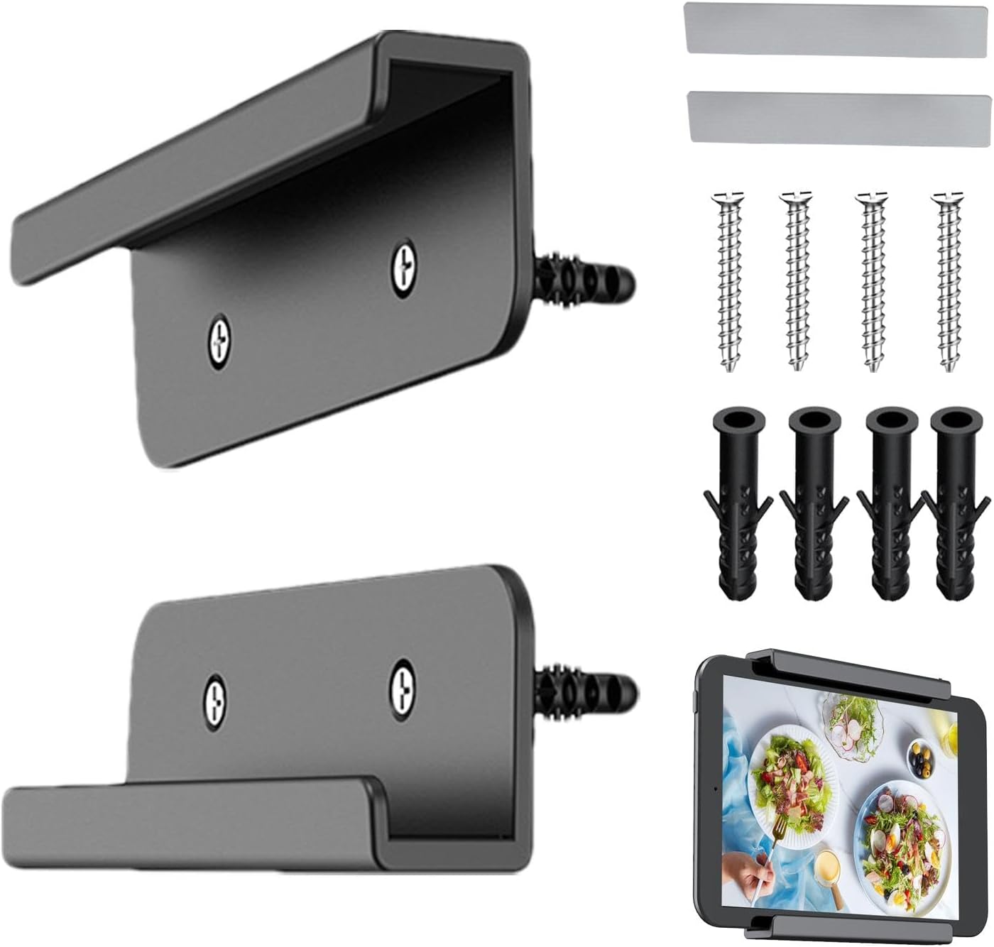 Tablet Wall Mount - Adjustable Tablet Stand, Stylish Wall Mount ...