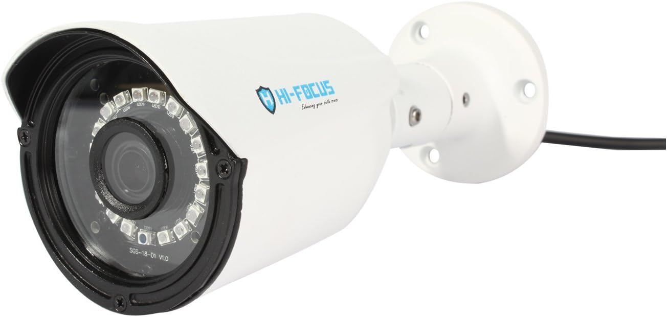 Buy HI-FOCUS HI Focus 2 MP HD CCTV Camera (White) Online at Low Prices ...