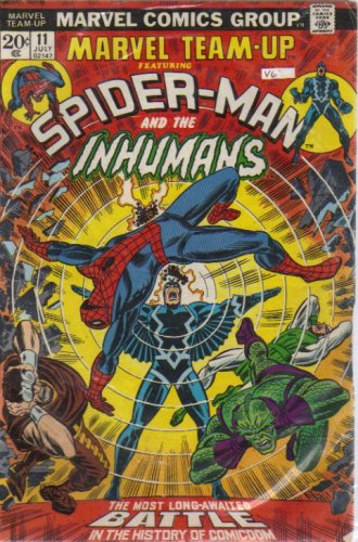 Marvel Team-Up Featuring Spider-Man and the Inhumans : Marvel Comics ...