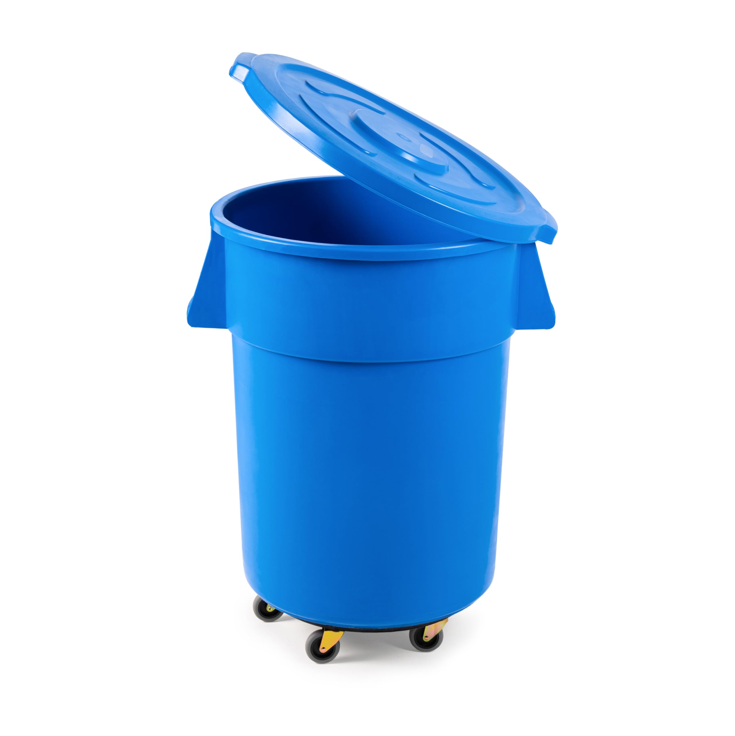 55 Gallon Recycling Container Rubbermaid FG265500DGRN 55 Gallon Brute