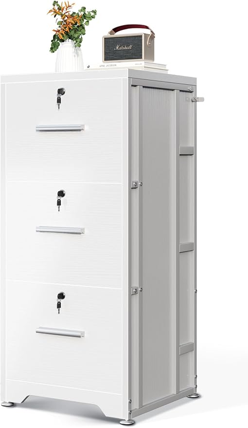 Amazon.com: AODK File Cabinet Fully Assembled Filing Cabinet for Home ...