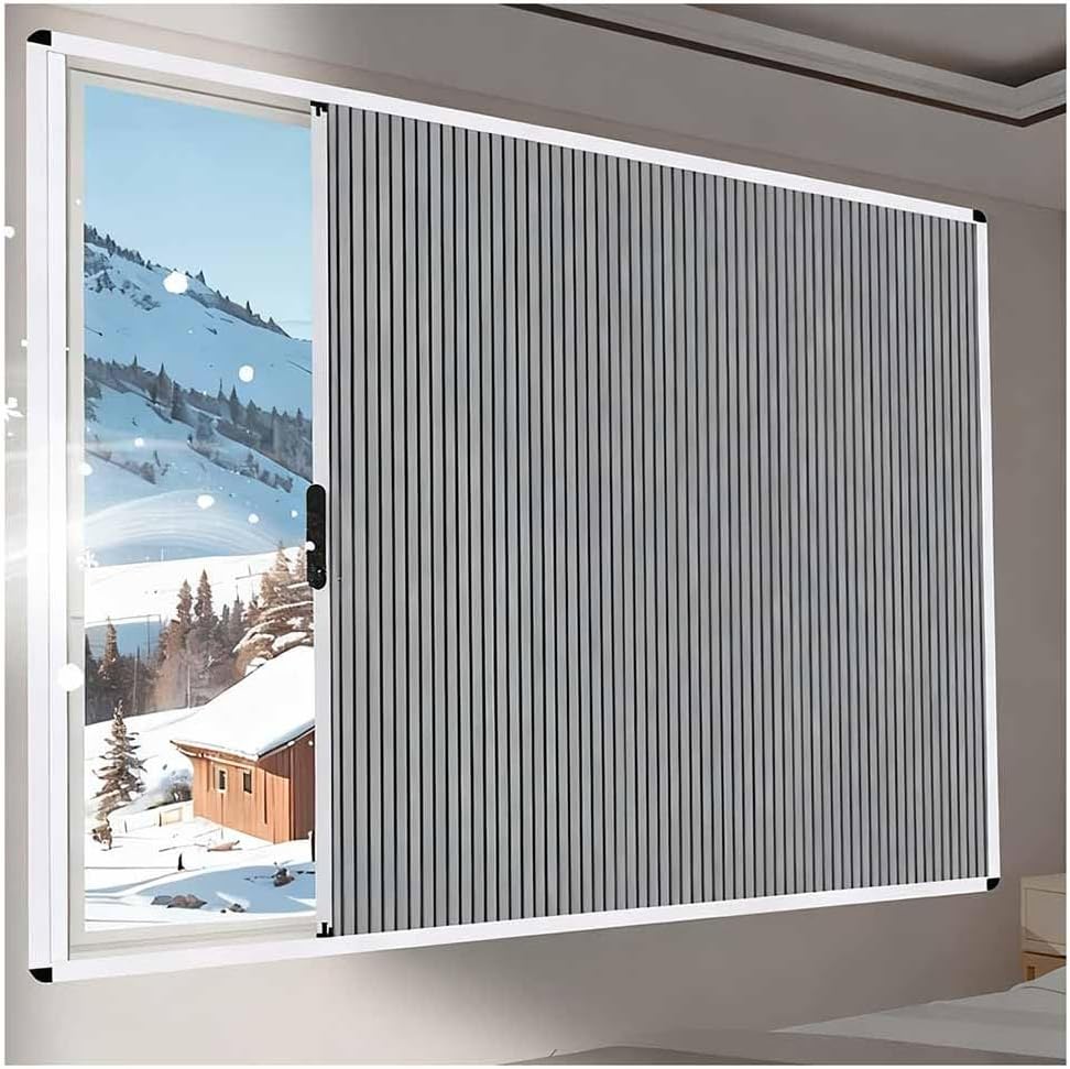 Amazon.com: LXHELIVERY No-Drilling Sliding Folding Sliding Window ...