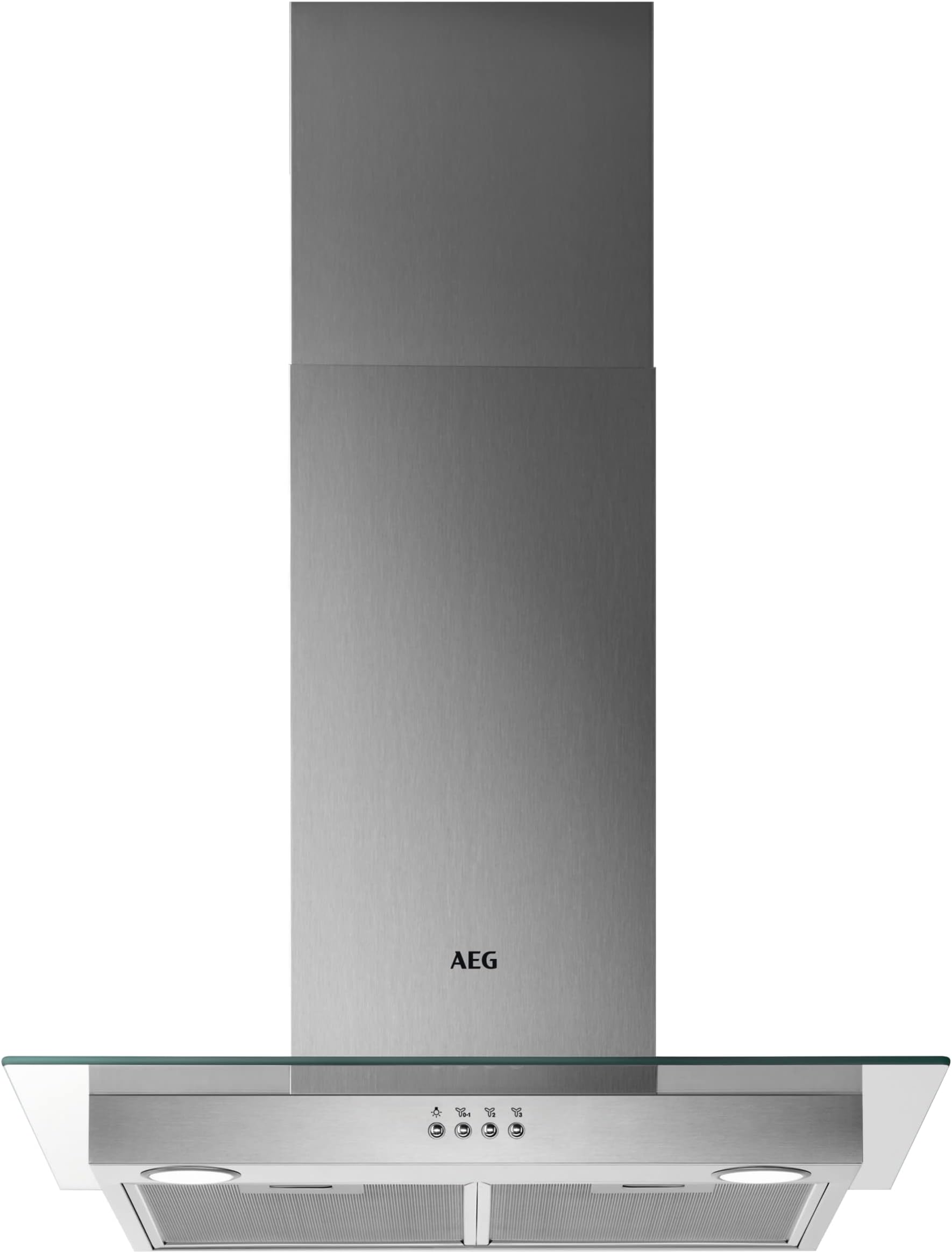 AEG Glass Cooker Hood 60cm DTB3654M, 3 speeds, Extractor Hood With ...