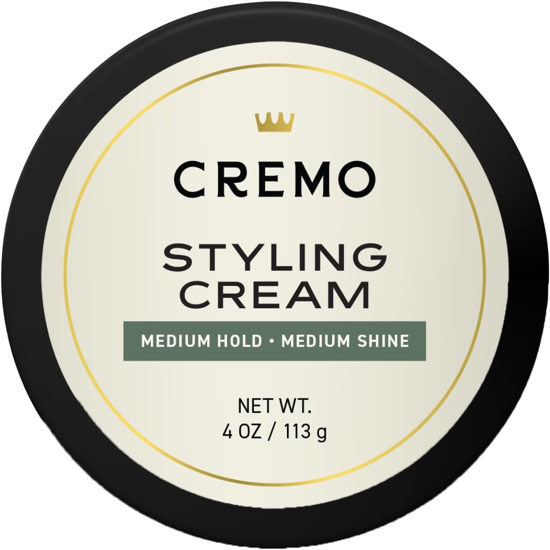 Amazon.com : Cremo Premium Barber Grade Hair Styling Cream, Medium Hold ...