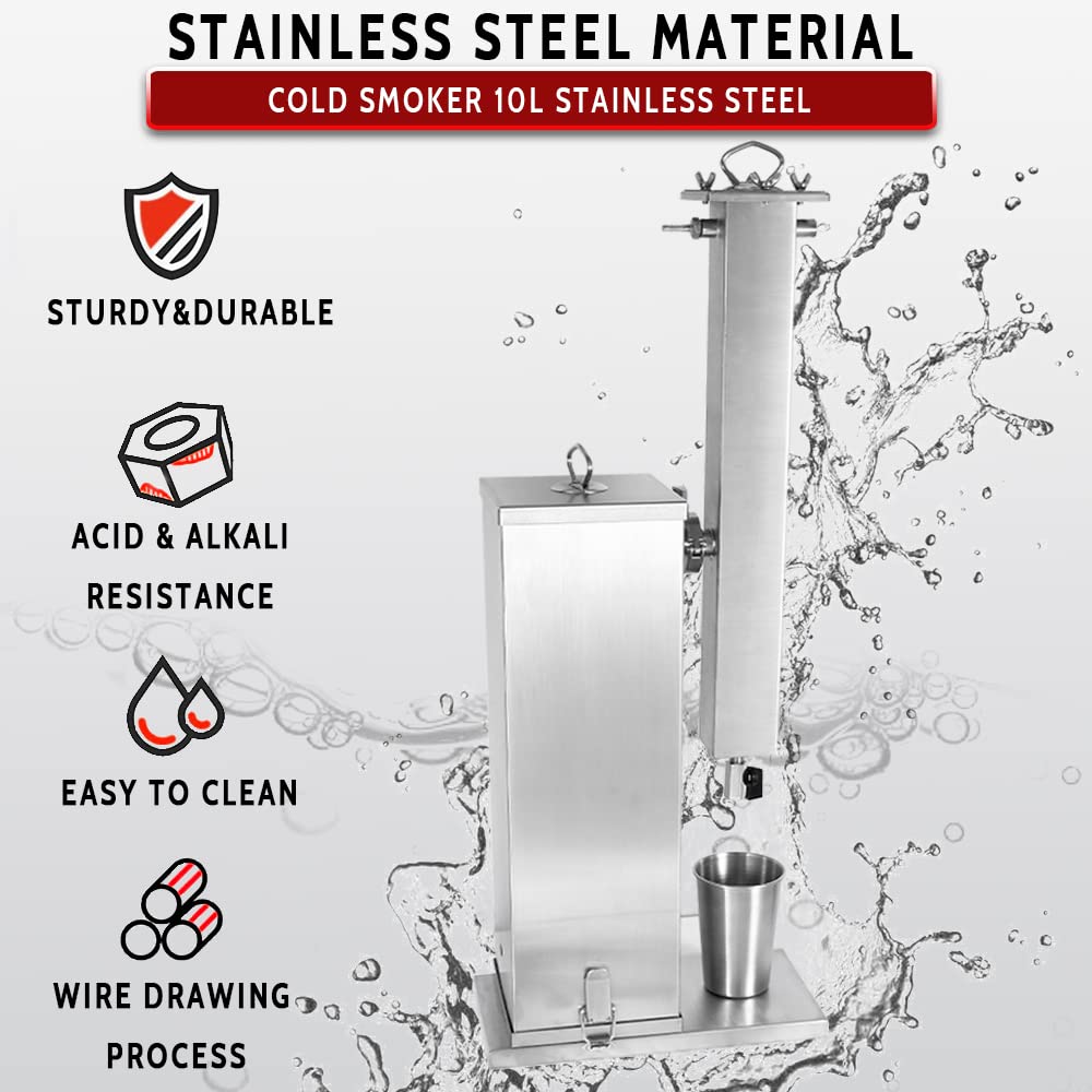 Snapklik.com : Cold Smoke Generator 10 Hour Extra Long Smoke Portable ...