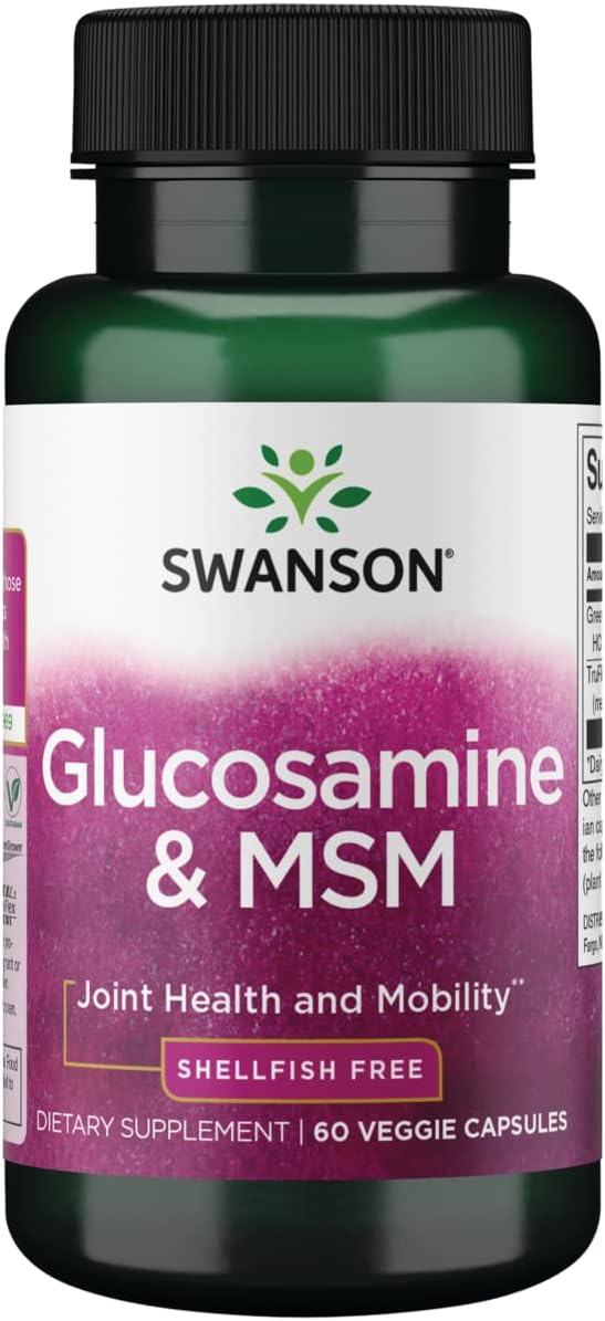 Amazon.com: KAL 100% Vegetarian MSM & Glucosamine - Healthy Joint ...