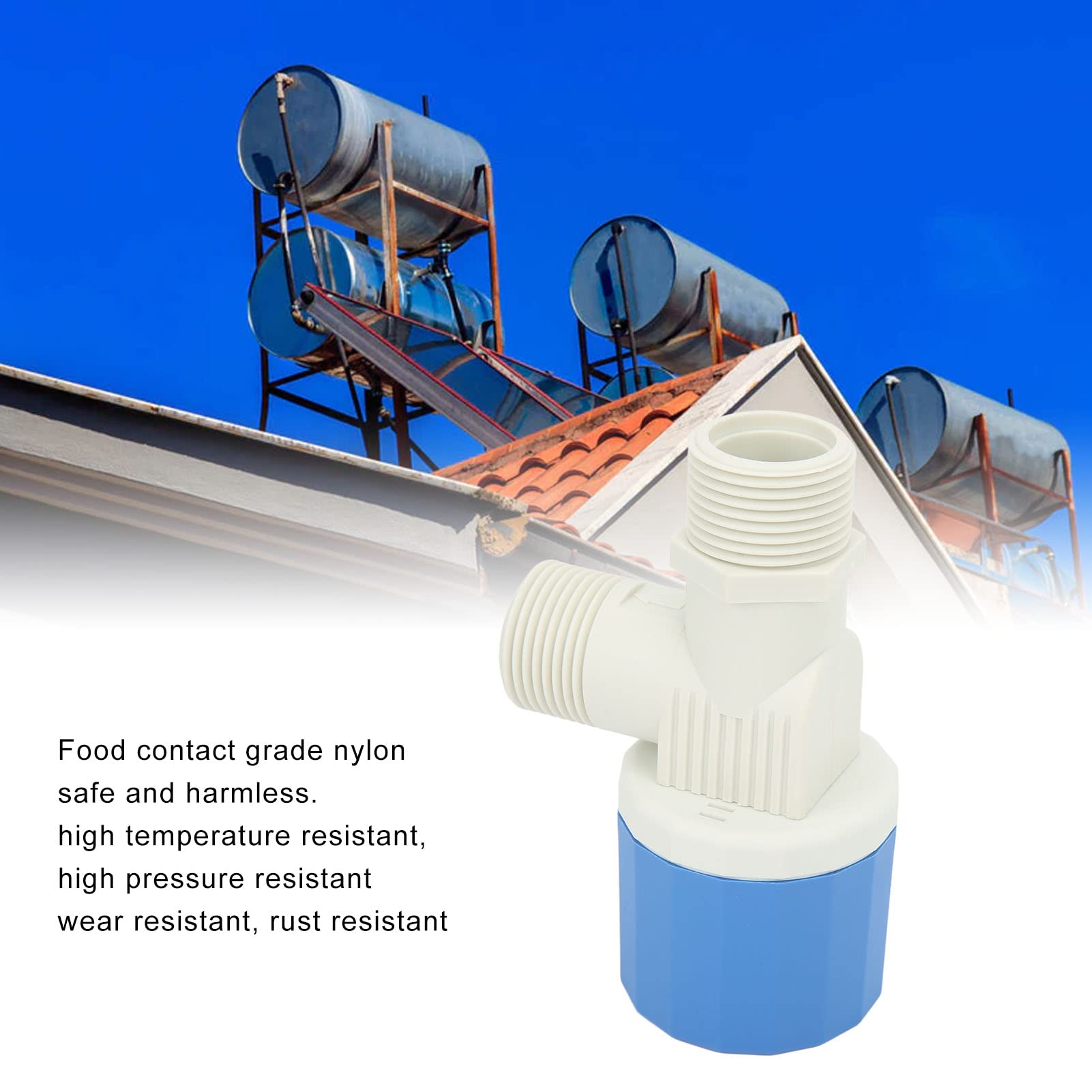 Snapklik.com : Automatic Valve Solar Water Heaters Water Level Control ...