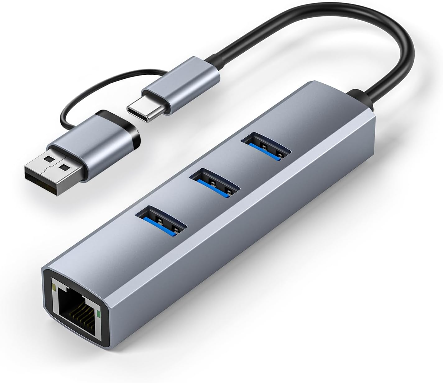 UGREEN USB C Hub Ethernet, Gigabit USB C Network Adapter with an RJ45 ...