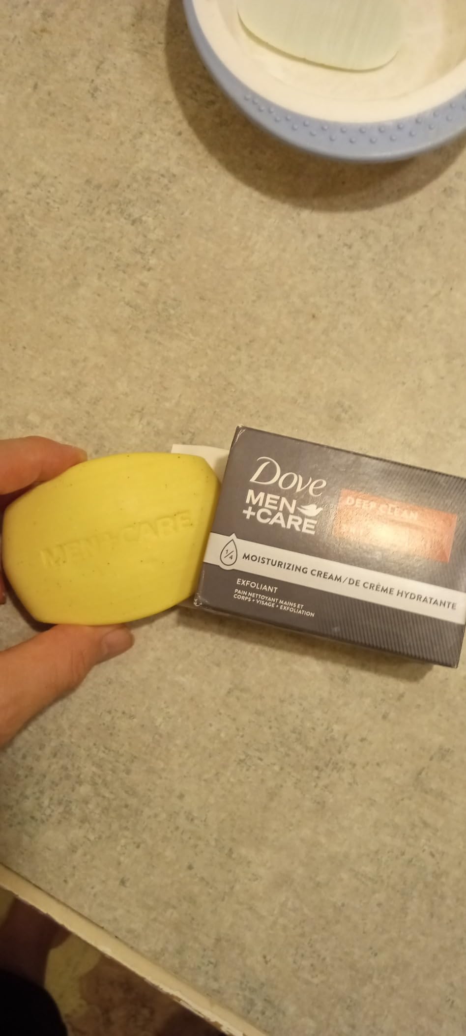 Dove Men + Care Hand & Body + Face + Exfoliation Bar Soap with ...