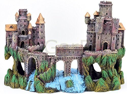 Fortified Castle XXL with River Castle Knights 'Castle Aquarium ...