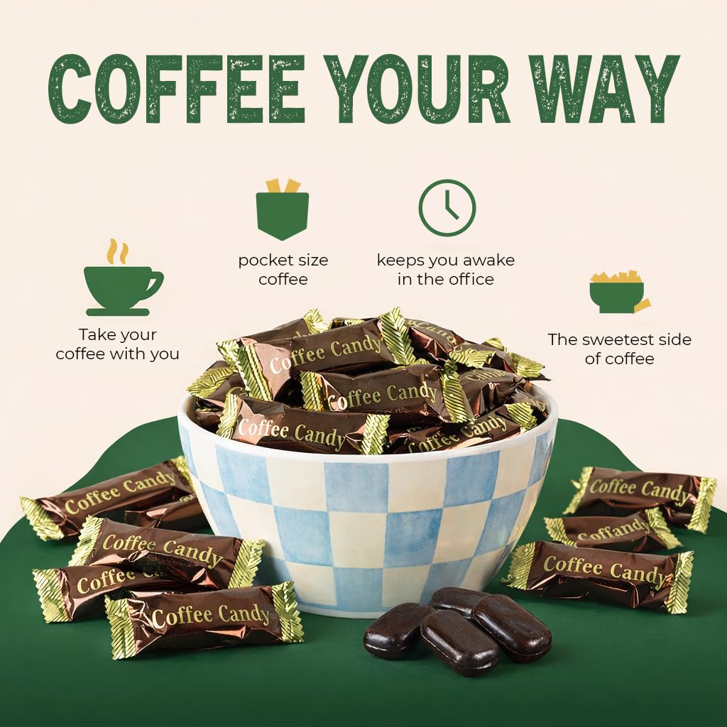 Snapklik.com : Dark Coffee Candy, Rich And Creamy Gourmet Hard Candy ...