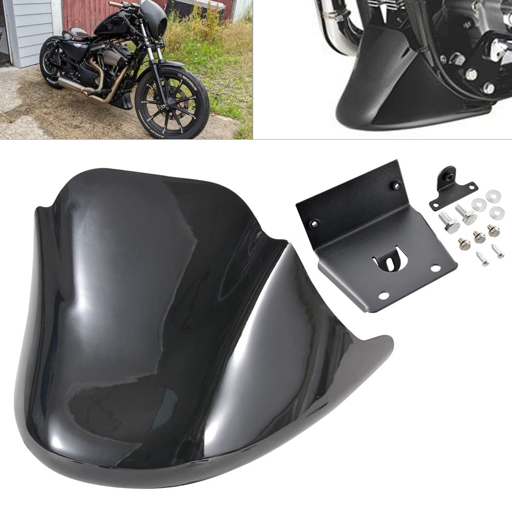Buy NATGIC Motorcycle Front Spoiler Chin Fairing Lower Cover Air Dam ...