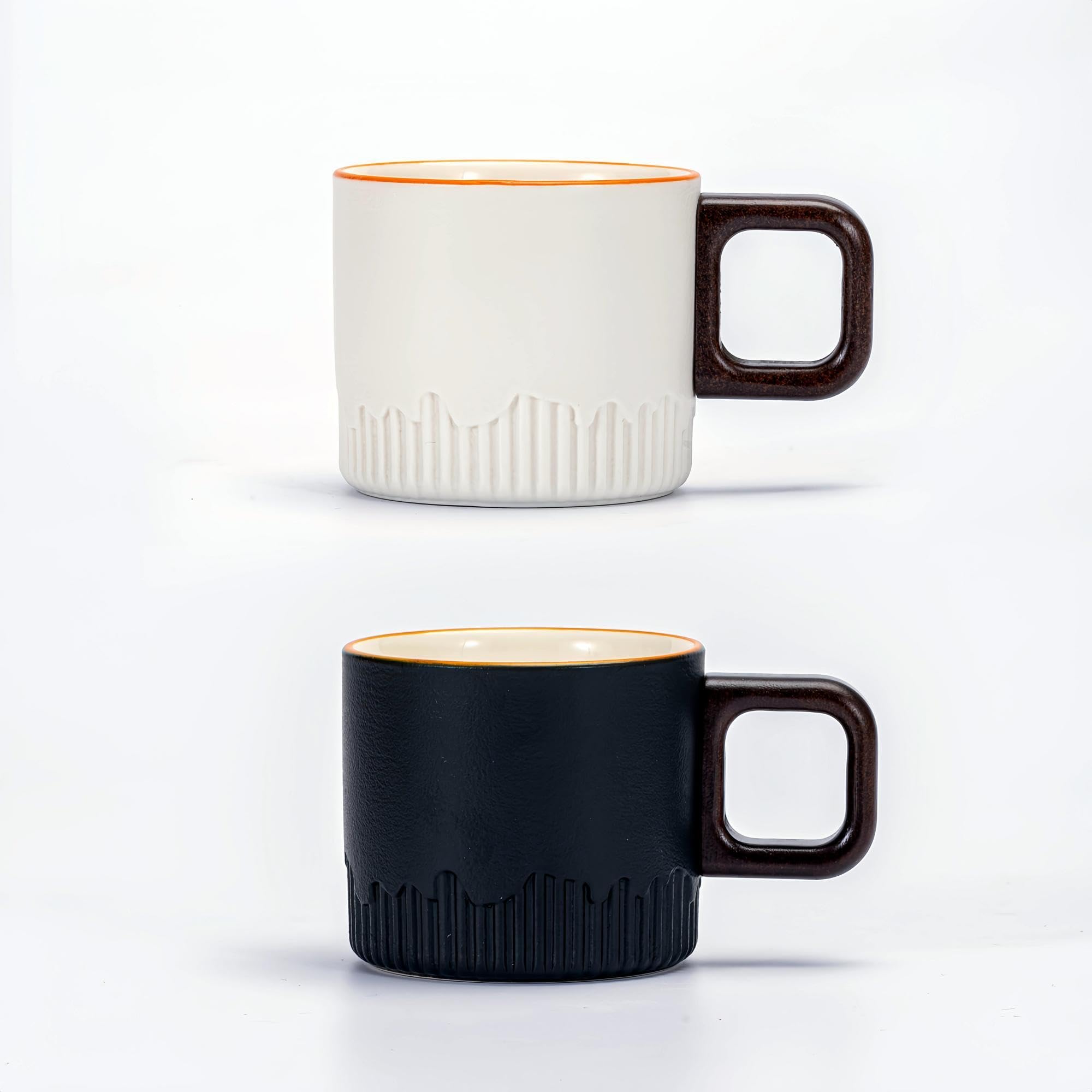 Amazon.com | Zurucily Espresso Cups Set of 2, 2 oz Ceramic Espresso ...