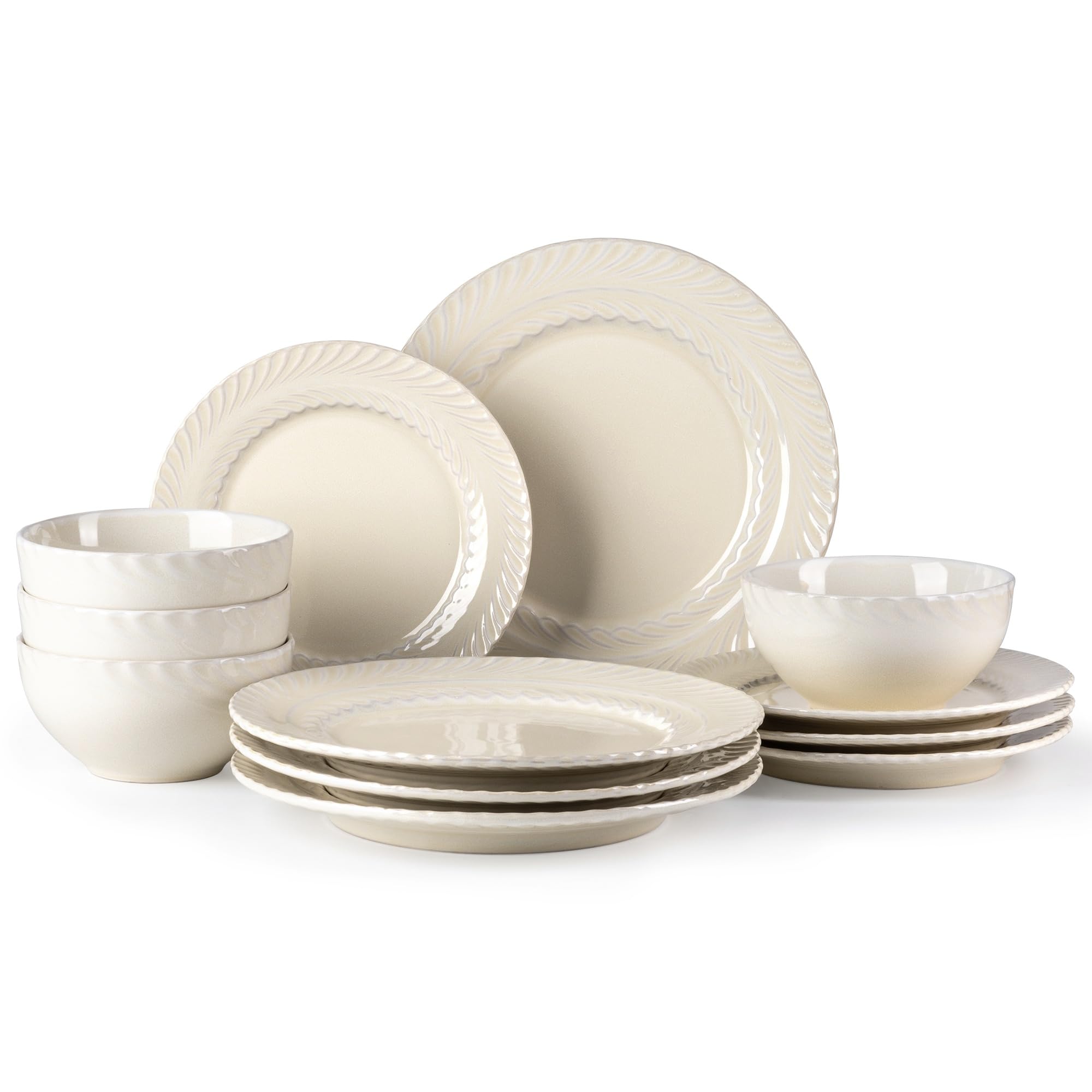 Amazon.com | Ceramic Dinnerware Sets GBHOME, Handmade Reactive Glaze ...